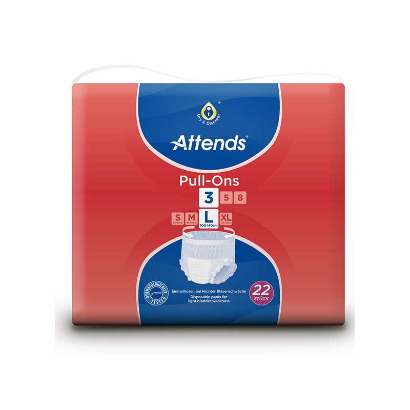 Attends Pull-Ons 3 | Slip absorbant | Sen'Up Taille Large ...